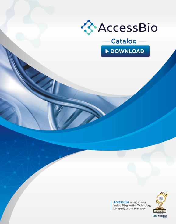 catalog – Access Bio